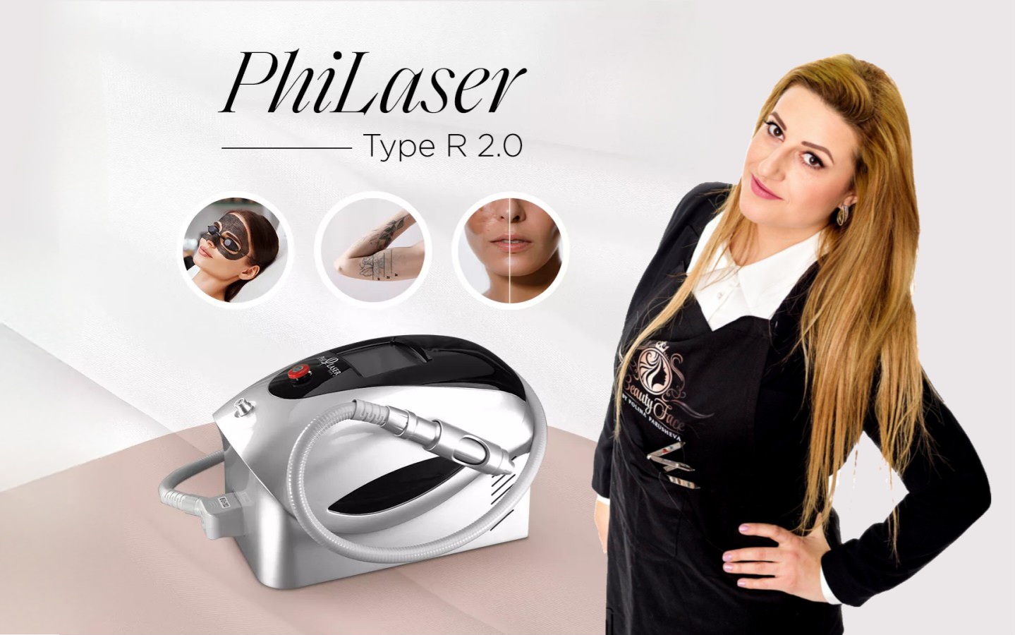 Philaser премахване на PMU и Татуси - Beauty Face Bulgaria